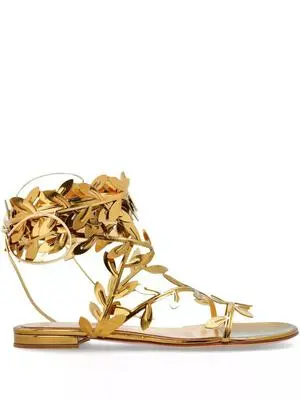 GIANVITO ROSSI Flavia Sandals - Gold