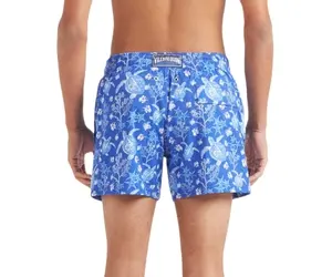 Vilebrequin Turtles Stretch 4.5" Swim Trunks - Marrakech
