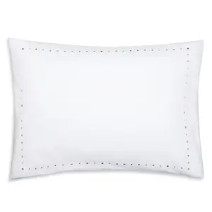 CHRISTIAN FISCHBACHER Twinkle Embroidered Sateen Pillowcase, Standard - Metallic