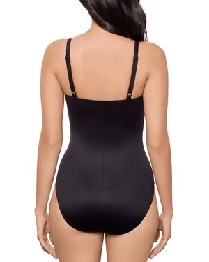 Miraclesuit Spectra Trifecta One Piece Swimsuit - Blueblack