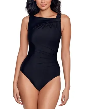 Miraclesuit Magicsuit Rock Solid Avra One Piece Swimsuit - Black
