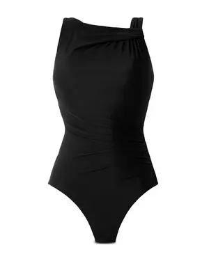 Miraclesuit Magicsuit Rock Solid Avra One Piece Swimsuit - Black