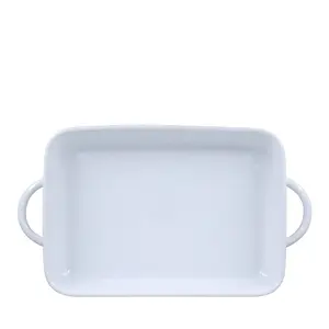 BIA CORDON BLEU Taos 14 Rectangle Baker Dish With Handles - White