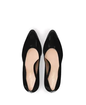 GIANVITO ROSSI Amelia Nappa Leather Pumps - Black