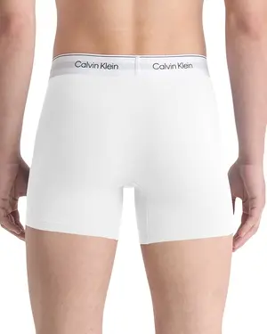 Calvin Klein Icon Cotton Stretch Boxer Briefs, Pack Of 3 - White
