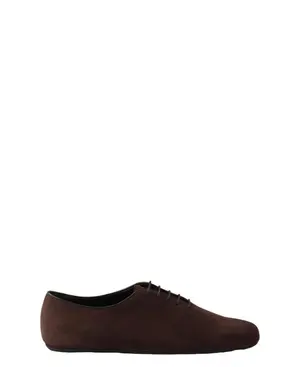 Prada Laced Suede Shoes