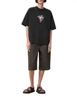 ALLSAINTS Eternal Etta Oversized Tee - Black