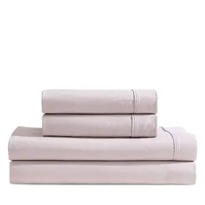 Calvin Klein Washed Percale Cotton Sheet Set, Twin Xl - Petal Pink