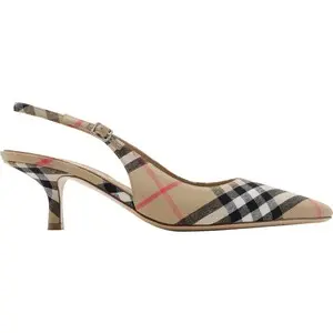 Burberry Checked Pumps