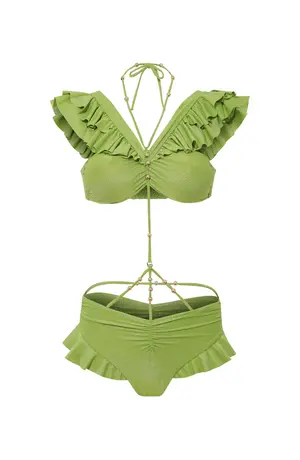 Luna B Ruffle Swimsuits