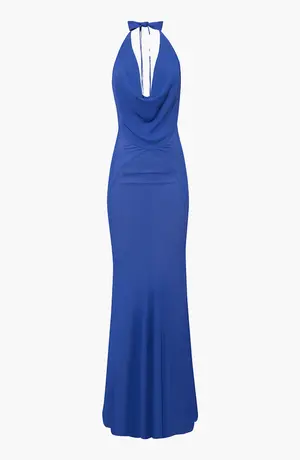 LUNA B WOLF Siren Maxi Dress - Sax Blue