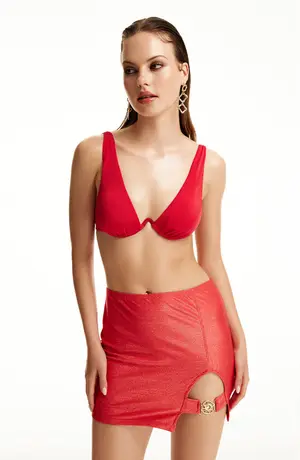 LUNA B Scarlett Skirt - Fuchsia