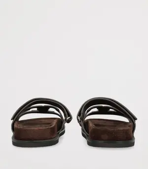 Tory Burch Suede Ines Sport Slides