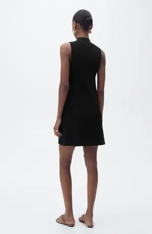 Mango Sleeveless Sweater Dress