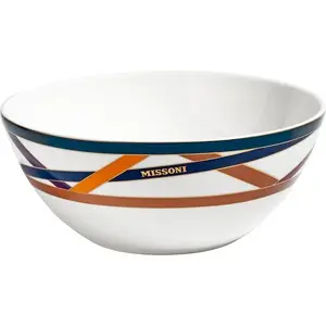 MISSONI HOME TABLEWARE Soup Or Cereal Bowls Nastri Set Of 2 Diam. 5.75 - Multicolor