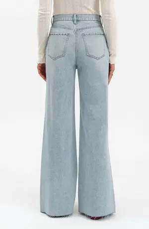 DAZE Far Out Wide Leg Jeans - Lets Dance