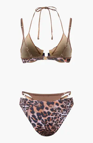 LUNA B Kiara Leopard Bikini - Printed Leopard