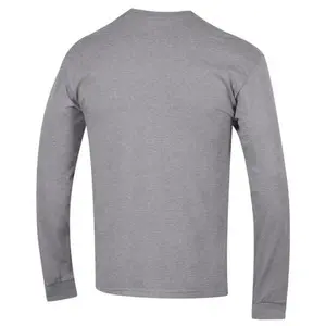 Champion Ohio State Buckeyes Arch Over Logo Long Sleeve T-shirt - Heather Gray