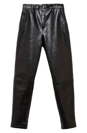 AS By DF Jordan Recycled Leather Trousers