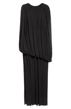 Giambattista Valli Draped One-shoulder Gown - Black