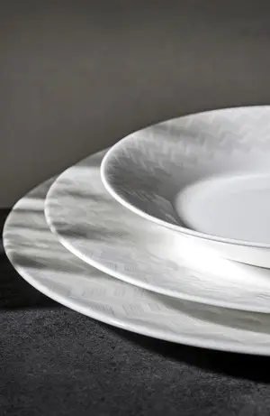MISSONI HOME TABLEWARE Oval Dish Zig Zag Diam. 14"