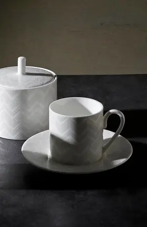 MISSONI HOME TABLEWARE Coffee Cup & Saucer Zig Zag Set Of 6