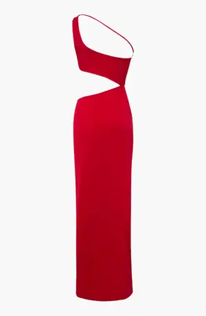 LUNA B Flame Maxi Dress - Red