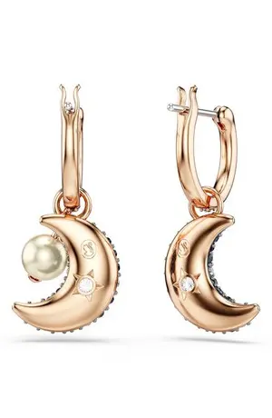 SWAROVSKI Sublima Luna Drop Earrings