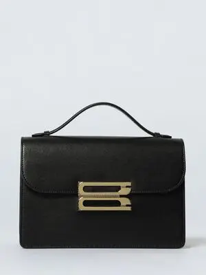 Victoria Beckham Leather Top Handle Bag - Black