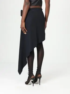 Magda Butrym Polyamide Asymmetrical Miniskirt