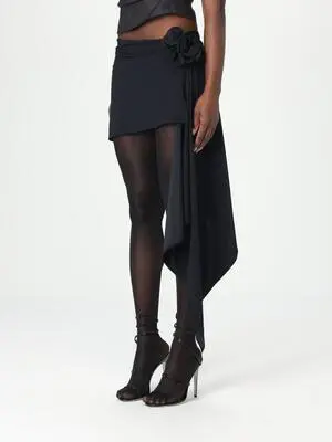 Magda Butrym Polyamide Asymmetrical Miniskirt