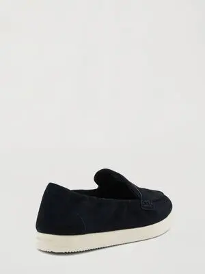 Tory Burch Ballet Sport Suede Loafers - Blue