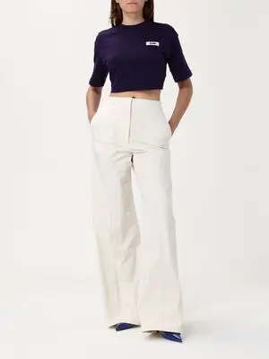 MSGM Wide Leg Trousers