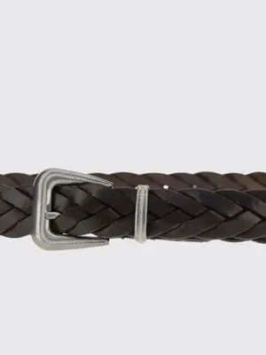Brunello Cucinelli Braided Belt - Dark