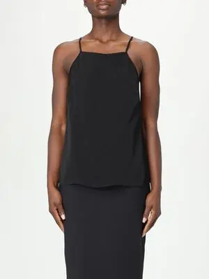 TWINSET Draped Top - Black
