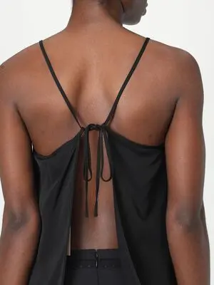 TWINSET Draped Top - Black