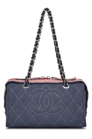 Chanel Denim Boston Bag