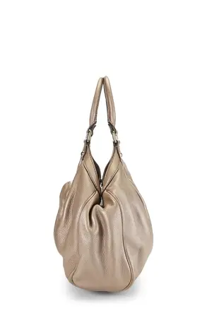 Gucci Metallic Leather Sukey Tote