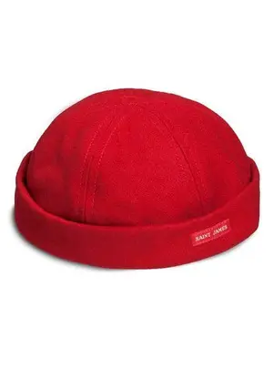 Saint James Marin Miki Watch Cap - Red