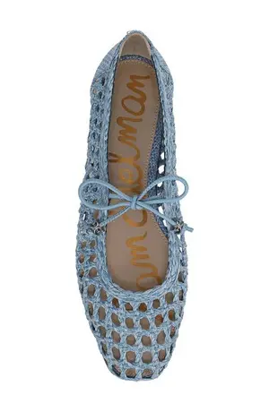 Sam Edelman Marcie Ballet Flat - Light Denim Blue