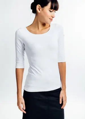 Saint James Garde-cote Iii Solid Uv Fabric Top
