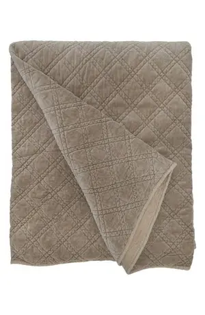 POM POM AT HOME Brussels Coverlet - Taupe