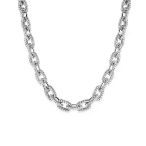 MAZIN JEWELS Ridgemont Necklace - Silver