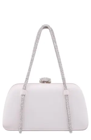 Nina Camara Frame Clutch - Ivory