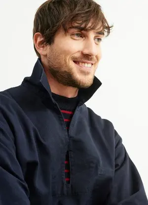 Saint James Nemo Ii French Sailor Canvas Jacket