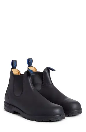 Blundstone Thermal Waterproof Shearling Lined Chelsea Boot - Black