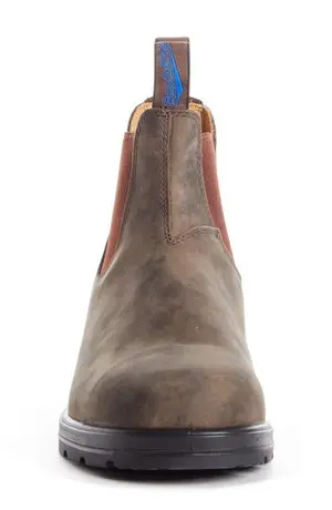Blundstone Thermal Waterproof Shearling Lined Chelsea Boot - Rustic Brown