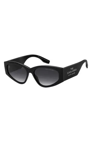 Marc Jacobs 56mm Cat Eye Sunglasses