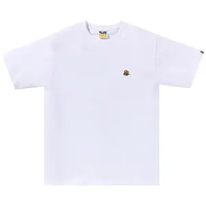 A BATHING APE Bee One Point Tee - White