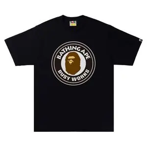 A BATHING APE Busy Works Tee - Black